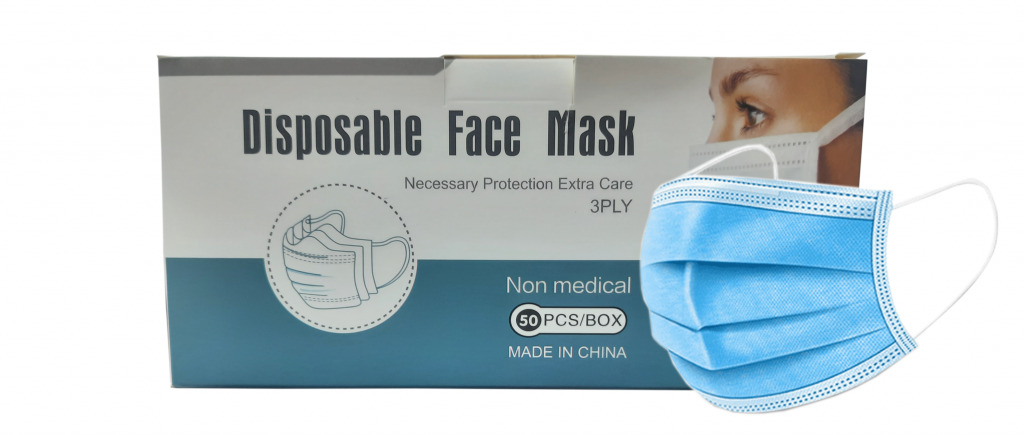 3 ply Earloop Disposable Face Mask | SafetyFirst
