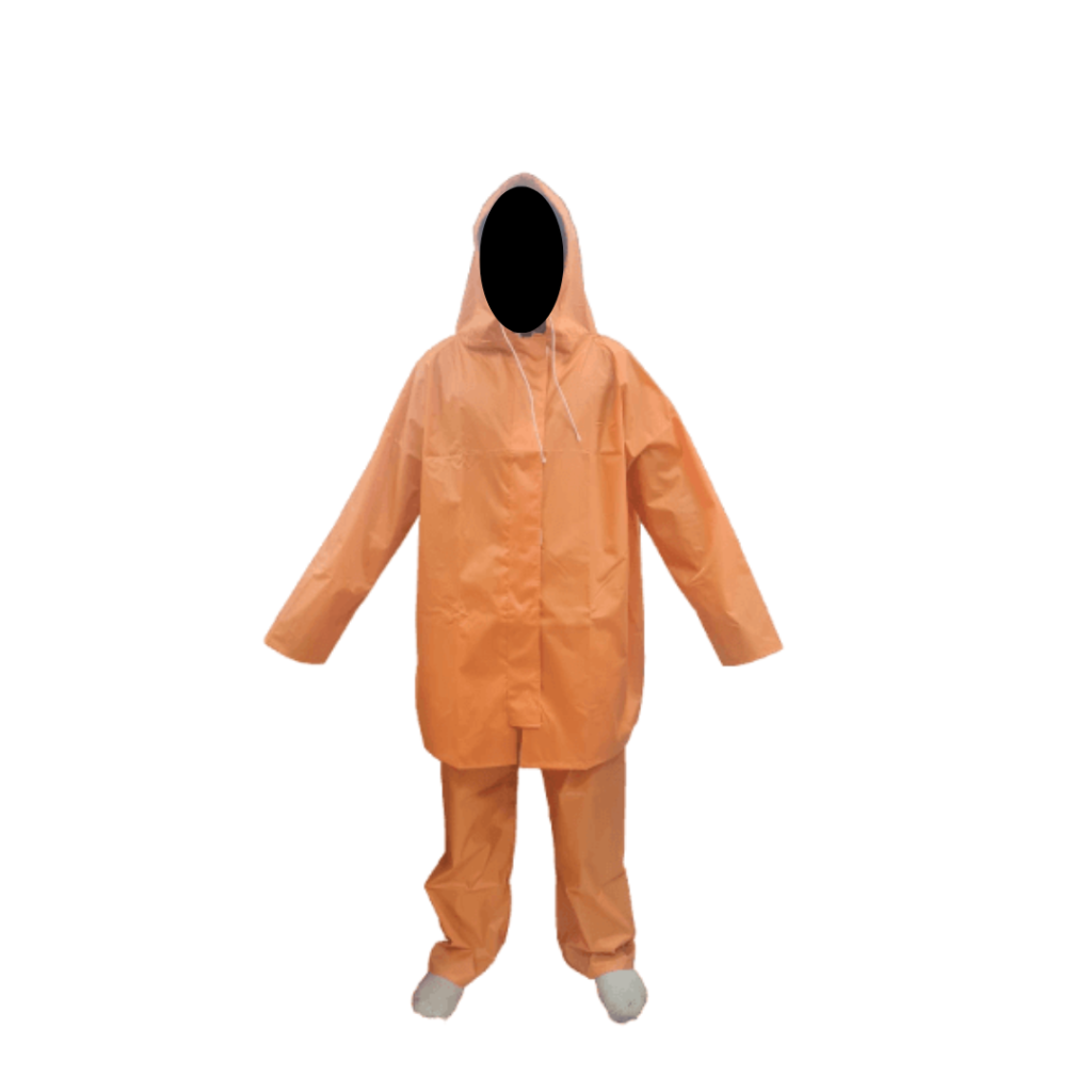 PVC 2-Piece Raincoat | Waterproof Protective Clothing