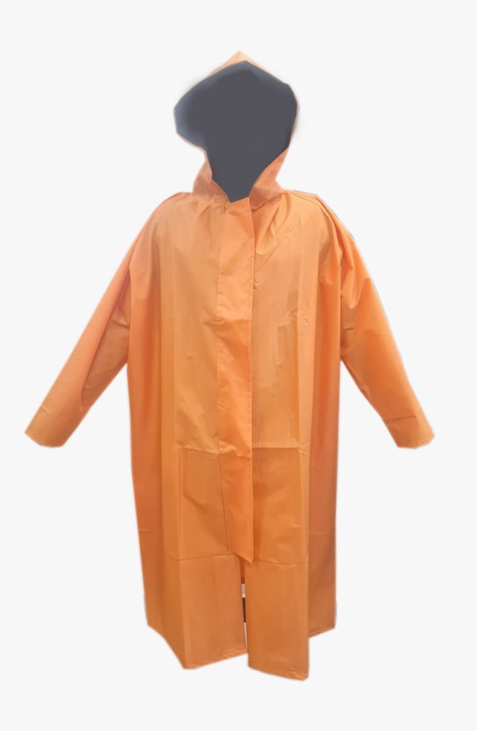 PVC Nylon Rain Coat | Waterproof Rainwear | Safety First