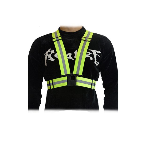Reflective Elastic Adjustable Vest for Safety | Safety First
