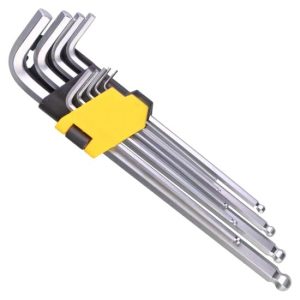 Allen Key ( Ball Point ) Hex Key 9PCS set 1.5-10mm - SafetyFirst