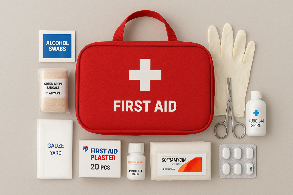First-Aid Kit Bag with or Without Medicine | SafetyFirst