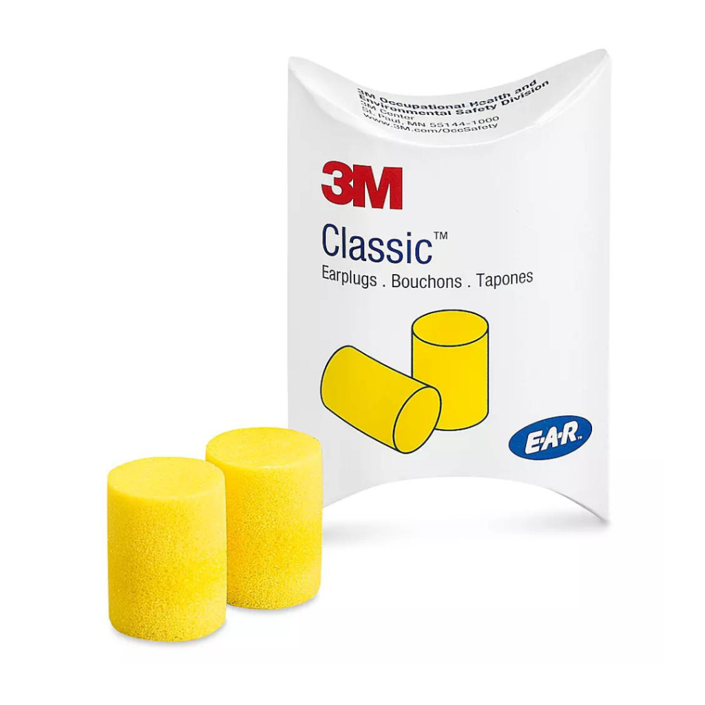 3M Classic Earplugs Uncorded | Hearing Protection Gear
